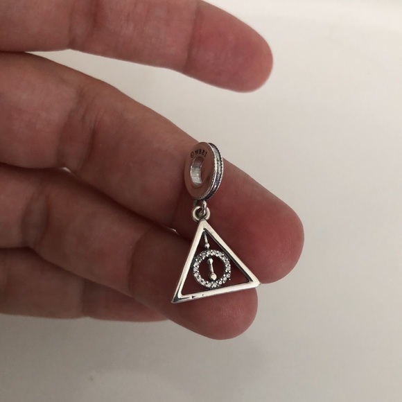Pandora | Jewelry | Harry Potter Deathly Hallows Dangle Charm Pandora ...
